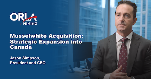 Musselwhite Acquisition - Orla Mining